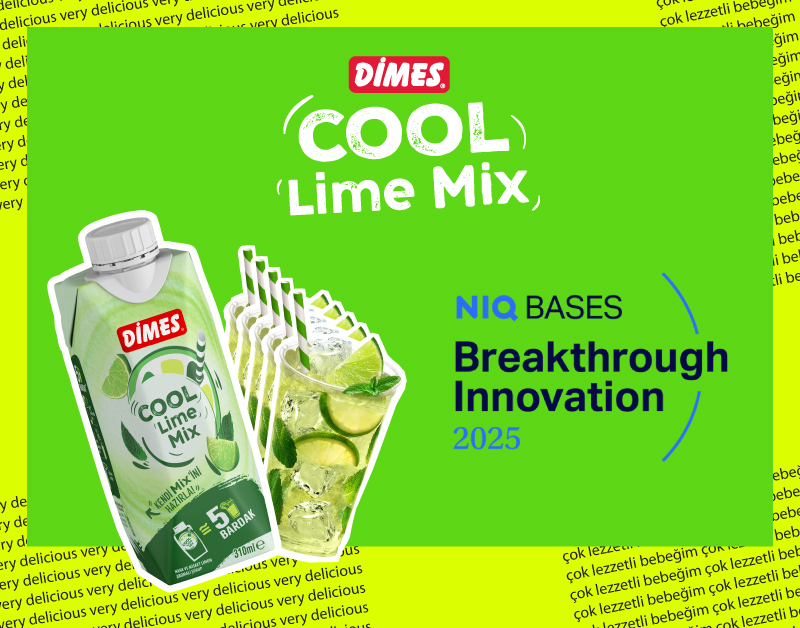 DİMES, NielsenIQ 2025 BASES Top Breakthrough Innovations Awards’ta Ödül Aldı | DİMES Basın Bülteni