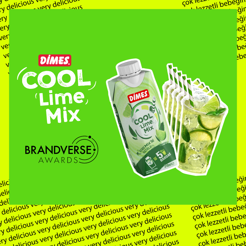 DİMES COOL Lime Mix Göründüğünden Daha Fazlası Kampanyası Ödüle ...